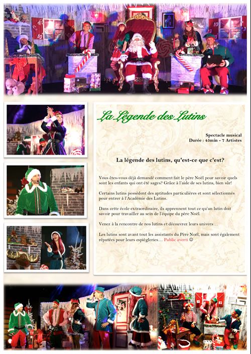 Spectacle de Noël - La Légende des Lutins